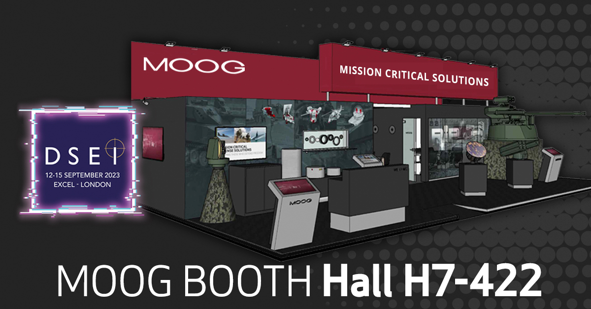 Visit MOOG Space and Defense at DSEI 2023 | Oriens Pte Ltd